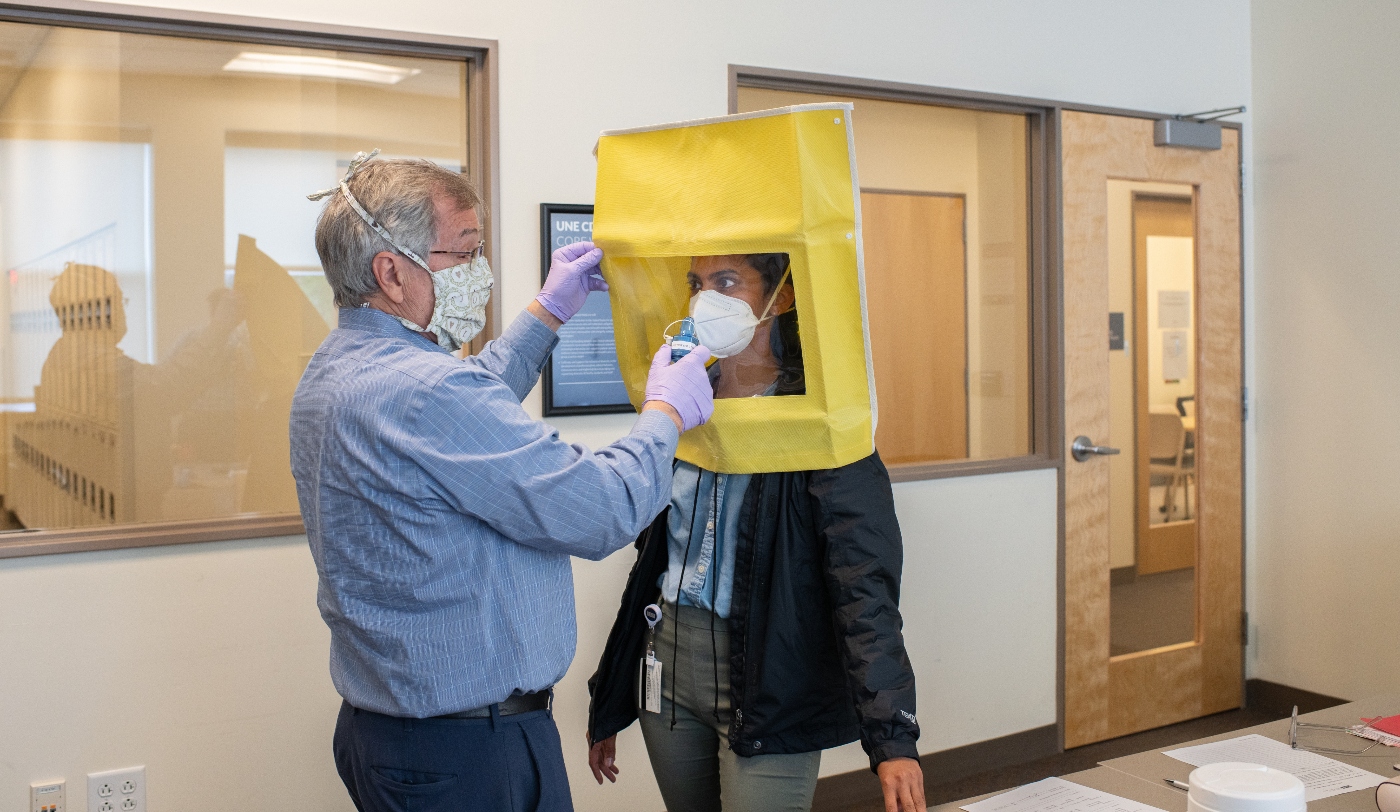 First students return to campus after the COVID-19 shutdown