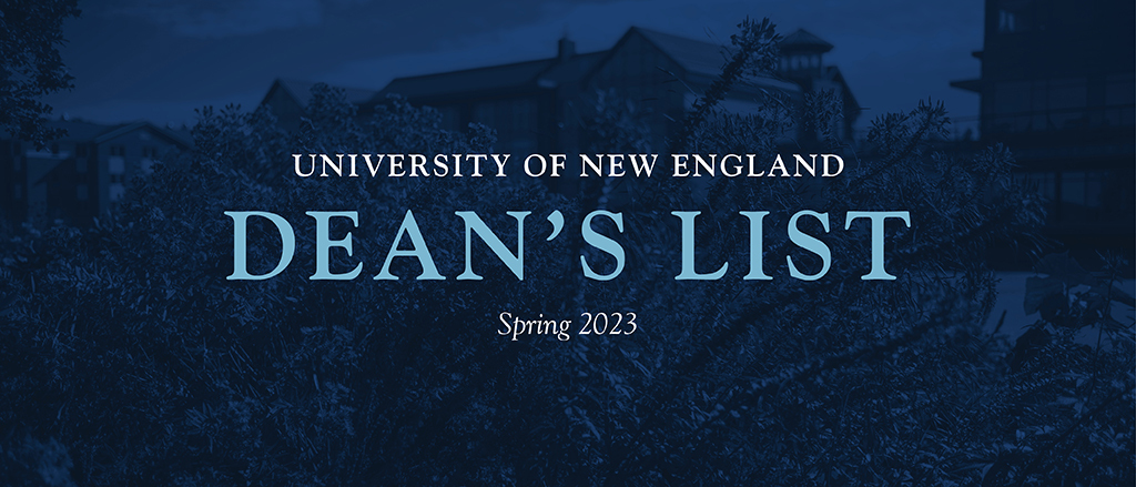 UNE announces Spring 2023 Dean's List