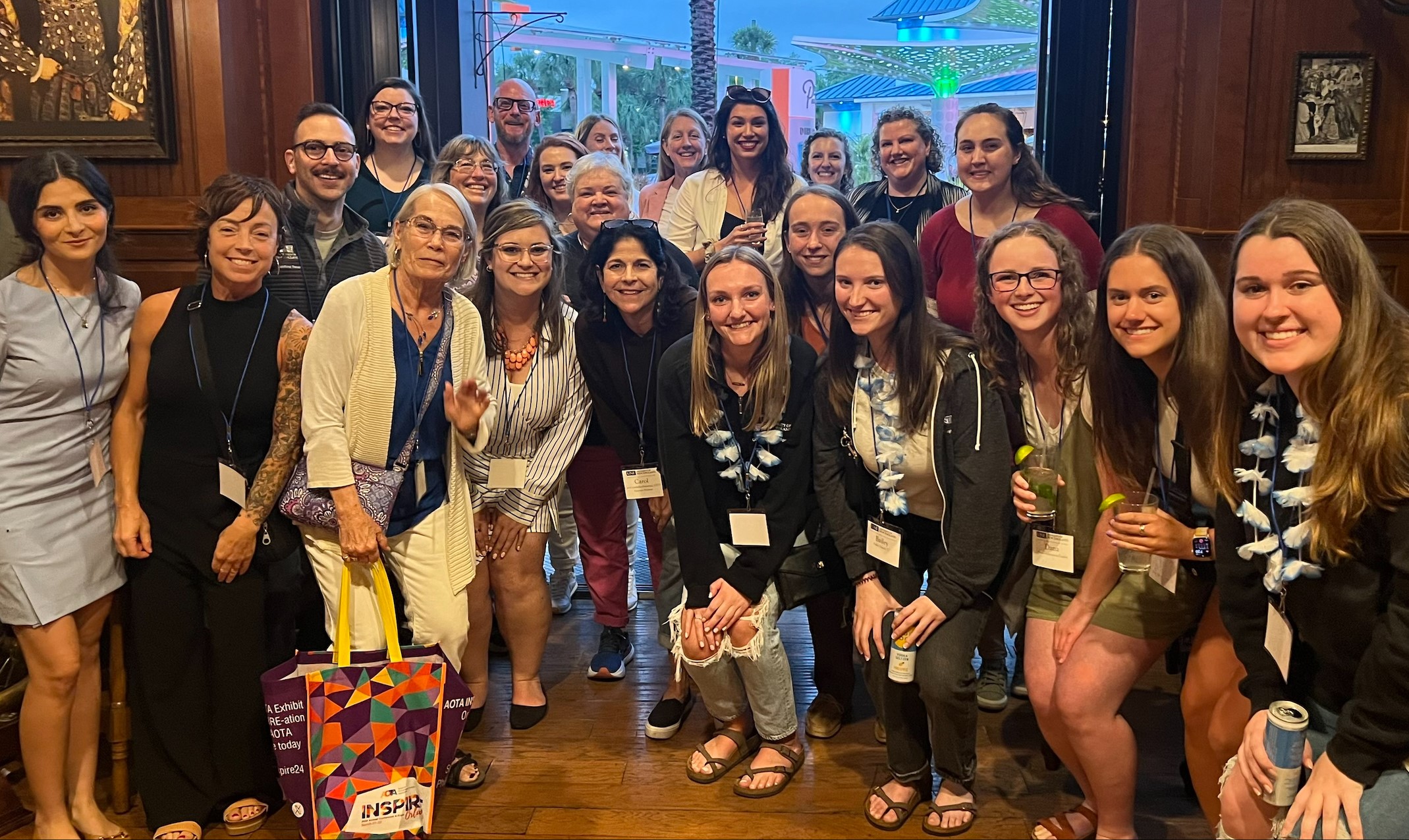 Faculty honored, students share research at national OT conference