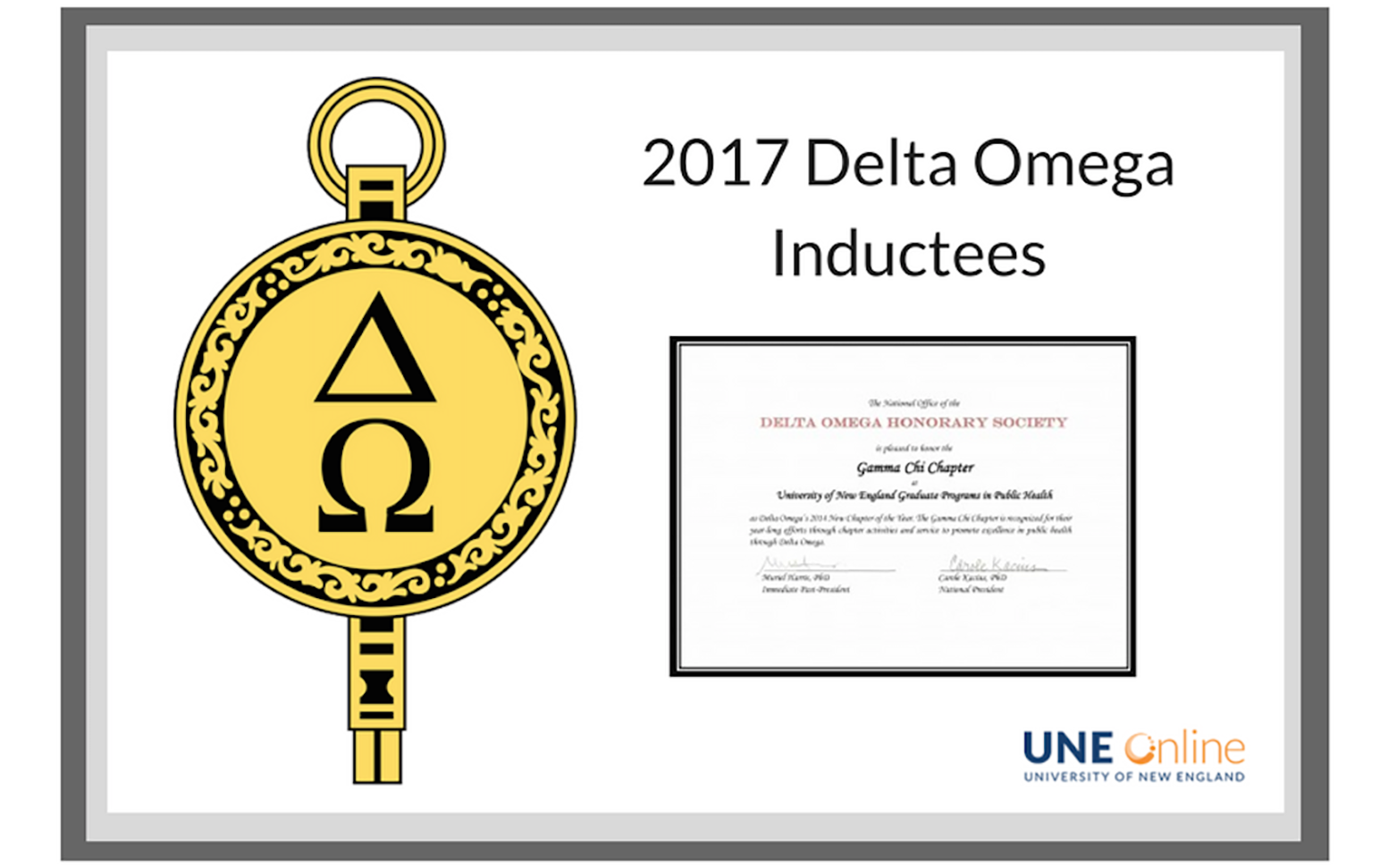 UNE College of Graduate and Professional Studies inducts fourth group ...