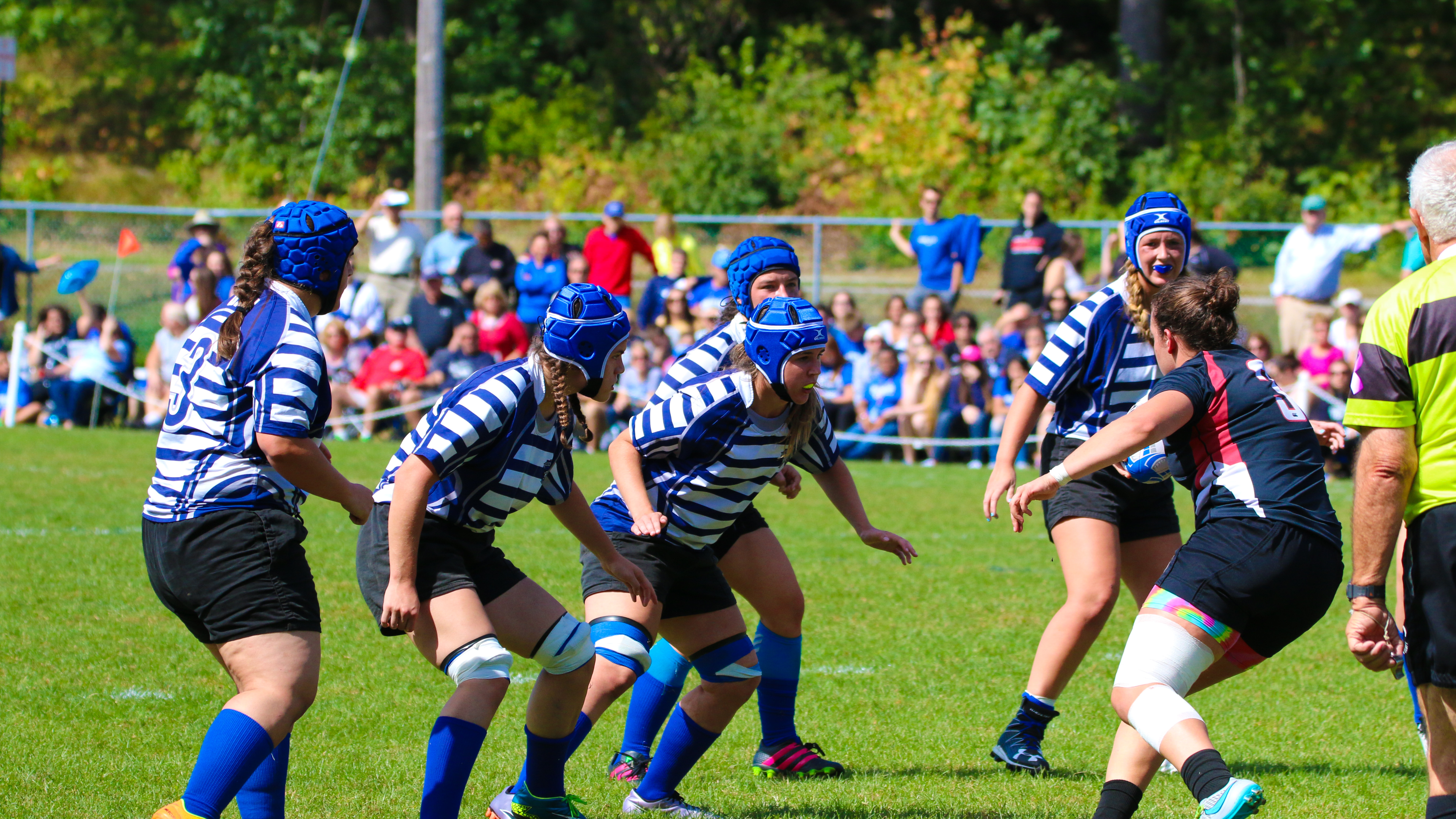 Big Blue meets Crimson: UNE takes on Harvard in historic rugby match