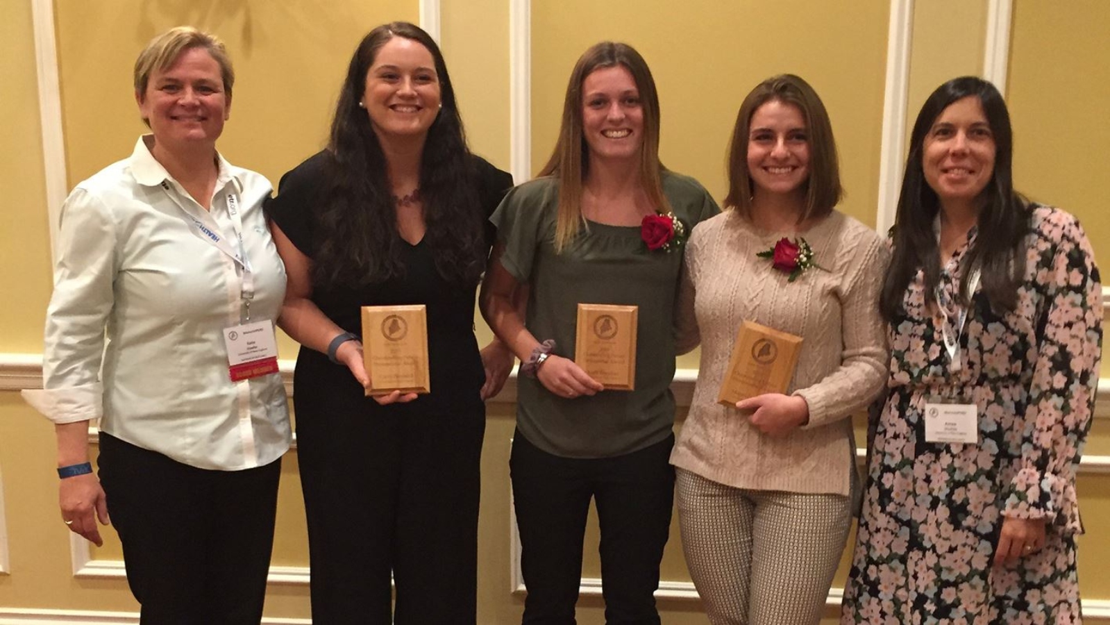 UNE students receive Outstanding Future Professional Awards