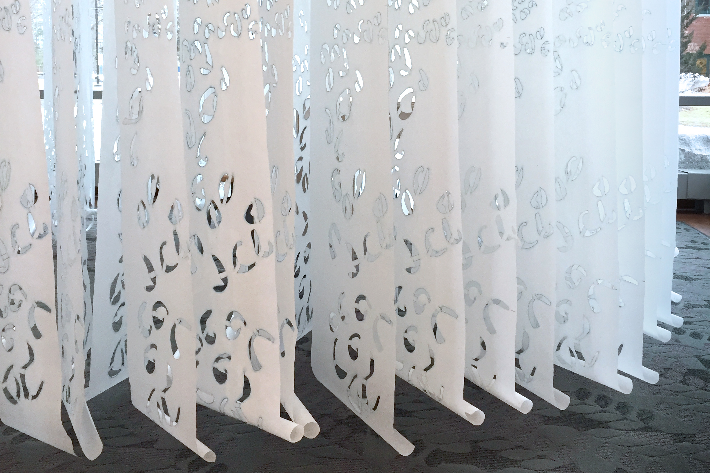 UNE presents traveling art installation that interprets viewers ...