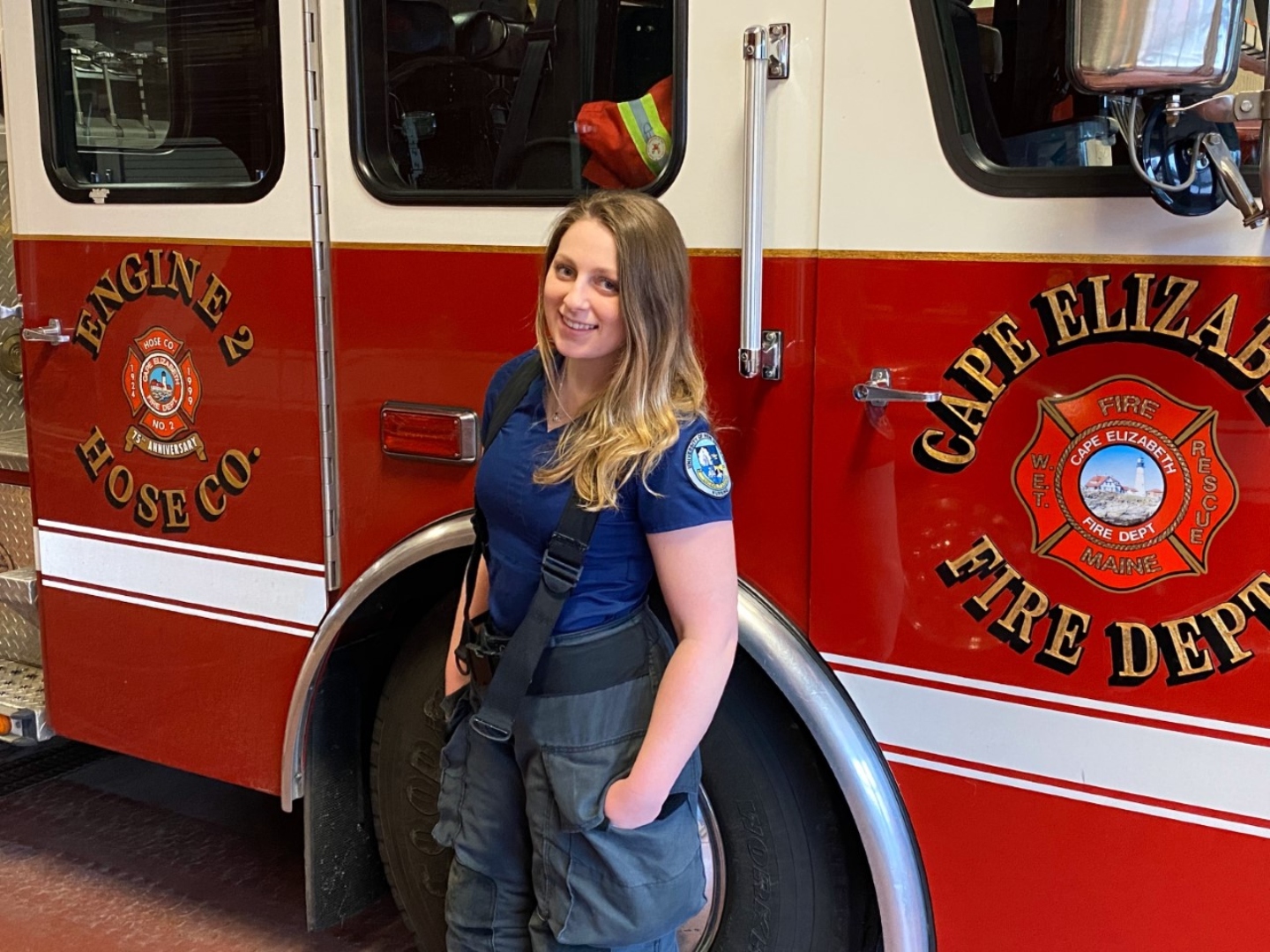 Nursing student on front line of pandemic as EMT and CNA