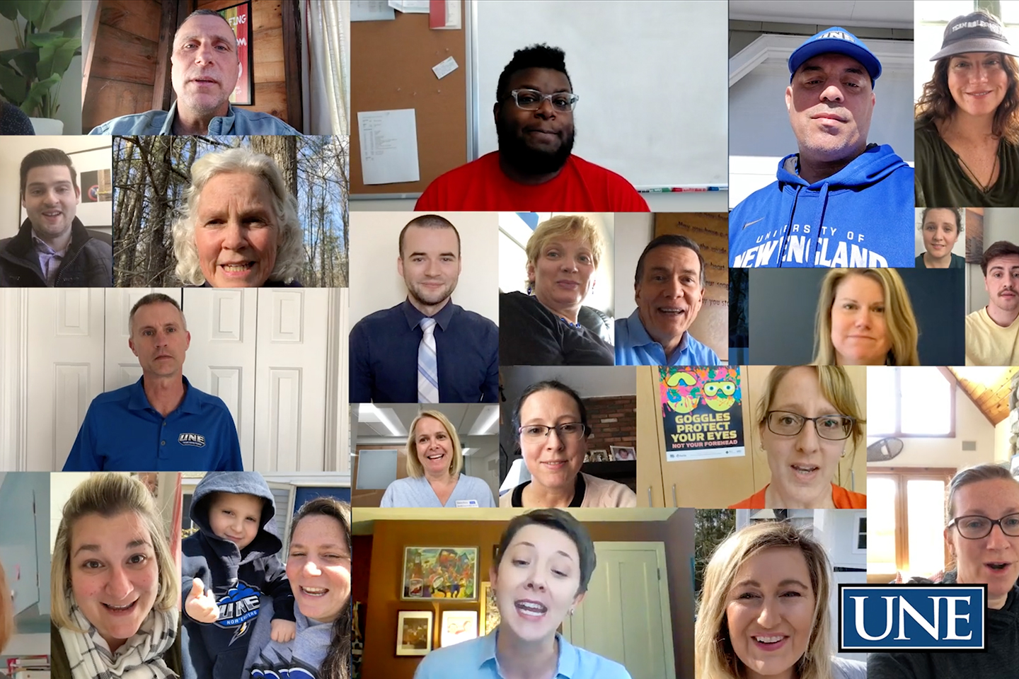 WATCH: UNE Faculty and Professional Staff Send Heartfelt Video Message ...